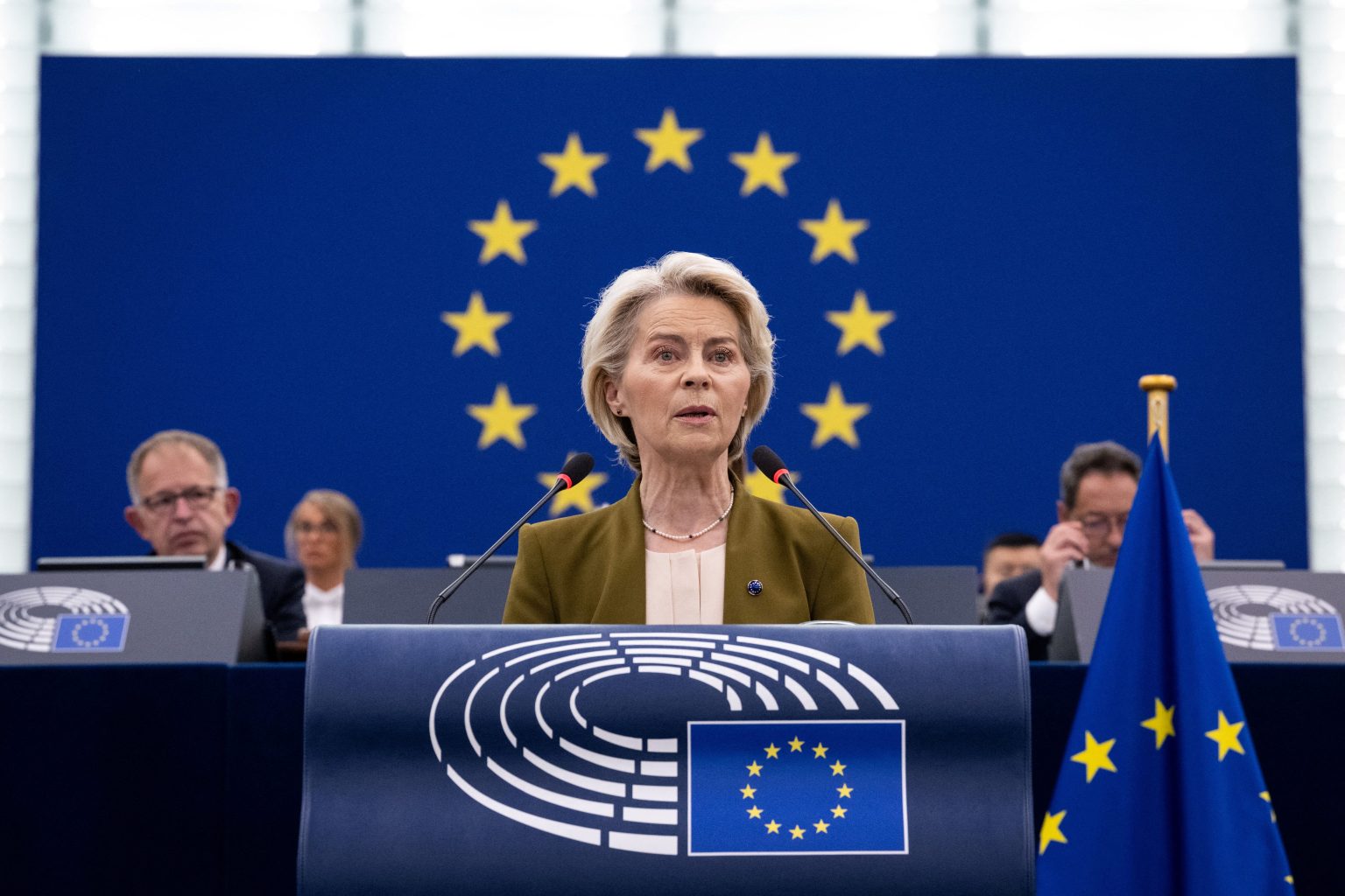 Soteu 2025, Ursula von der Leyen: “L’Europa è in guerra”
