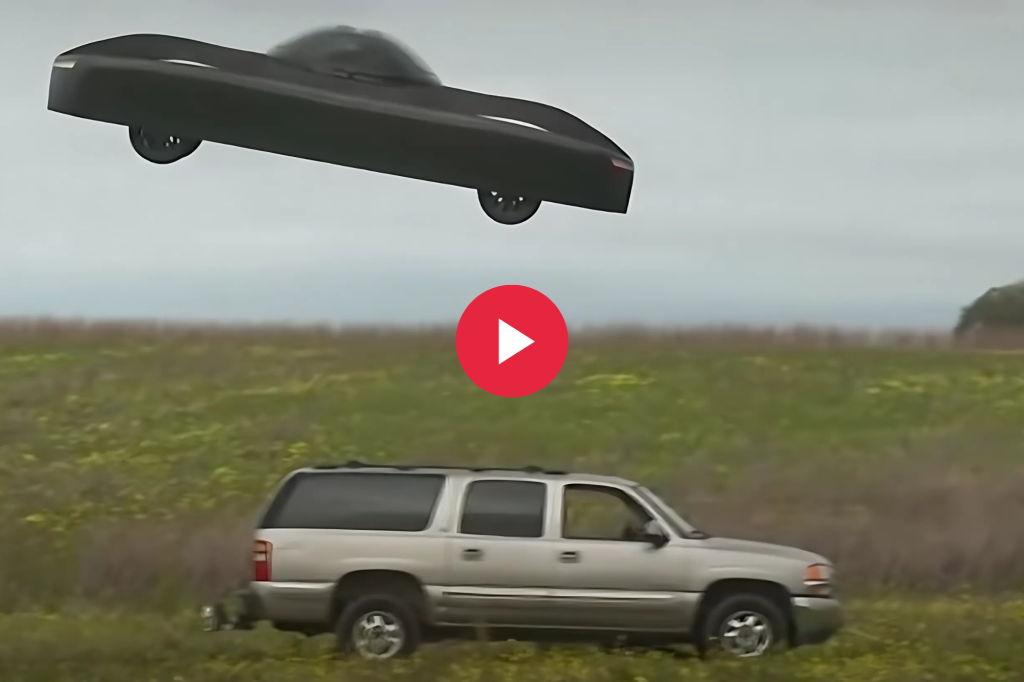 L'auto volante è realtà, ecco il video